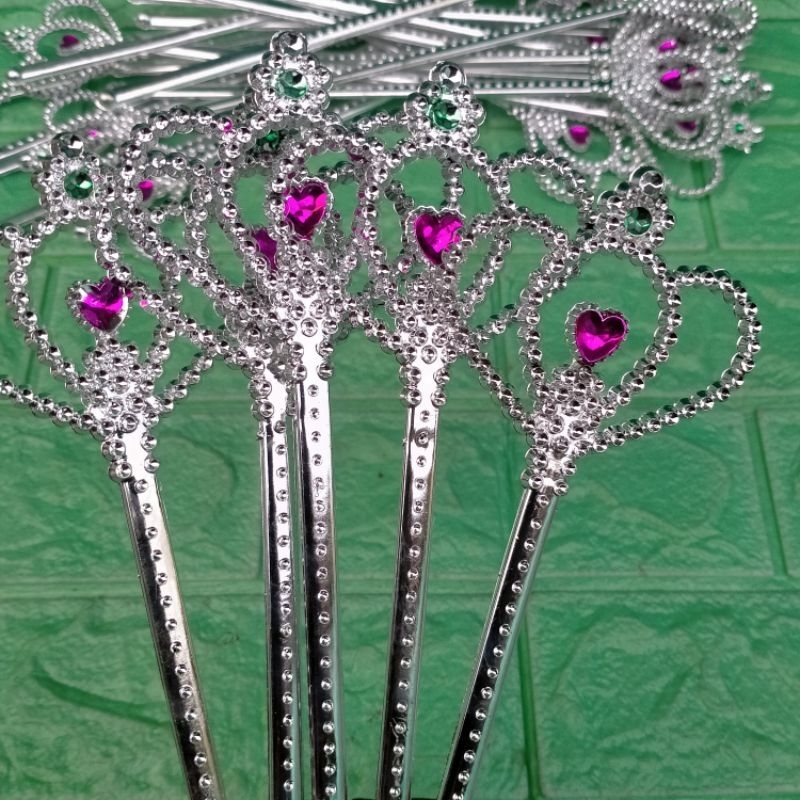 Jual Mainan Tongkat Peri Panjang Aksesoris Ratu Bidadari 30cm Grosir ...