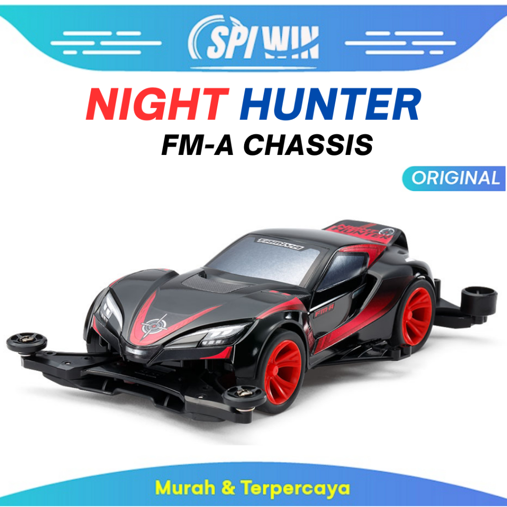 Jual Tamiya Original Night Hunter FMA Chassis Mini 4WD 18708 | Shopee ...