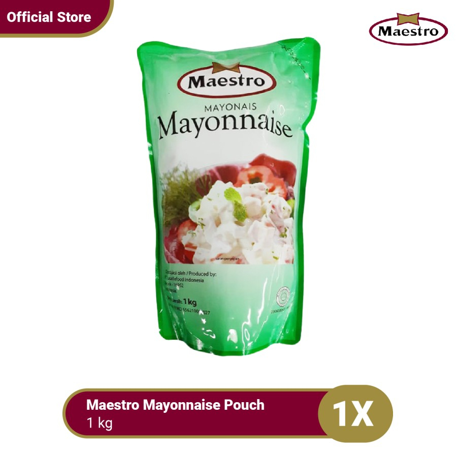 Jual Mayonaise Maestro 1Kg| Saus Dressing Mayo Maestro 180Gr ...
