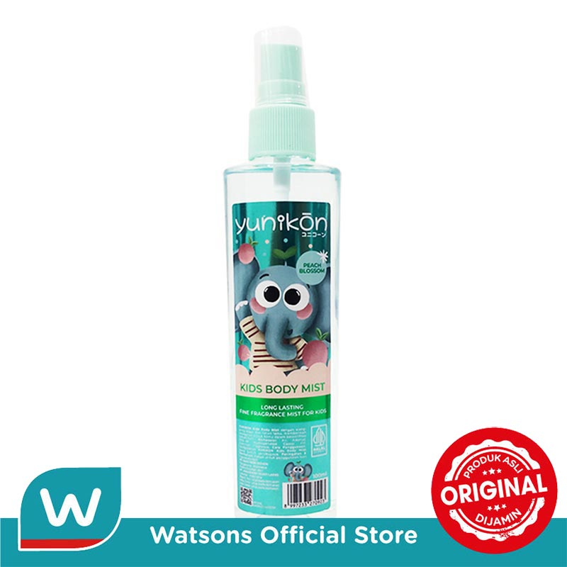 Jual Yunikon Kids Body Mist Peach Blossom 100ml | Shopee Indonesia