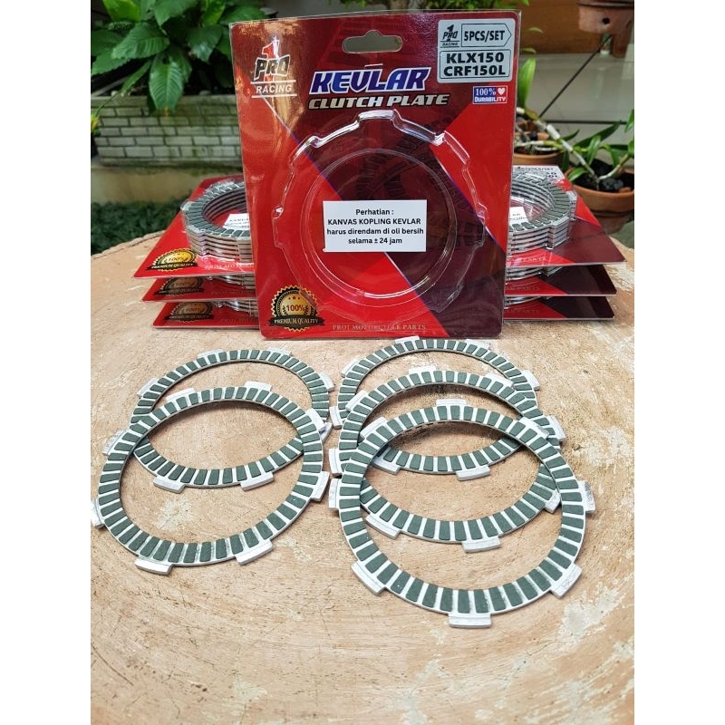 Jual Kampas Kopling Kevlar KLX 150 | CRF 150L Pro 1 Racing | Shopee Indonesia