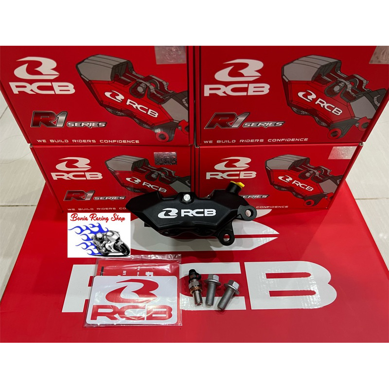 Jual KALIPER RCB R1 SERIES 4 PISTON KANAN / KIRI UNIVERSAL | Shopee Indonesia