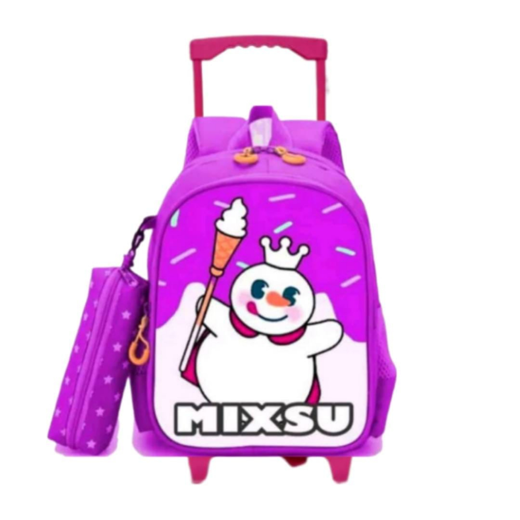 Jual tas koper anak perempuan tas troli anak mixue paud tk sd tas ...
