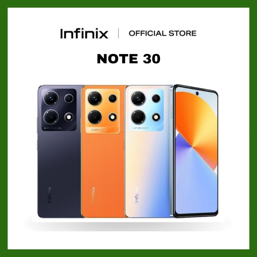 Jual Infinix Note 30 8/256 Garansi Resmi | Shopee Indonesia