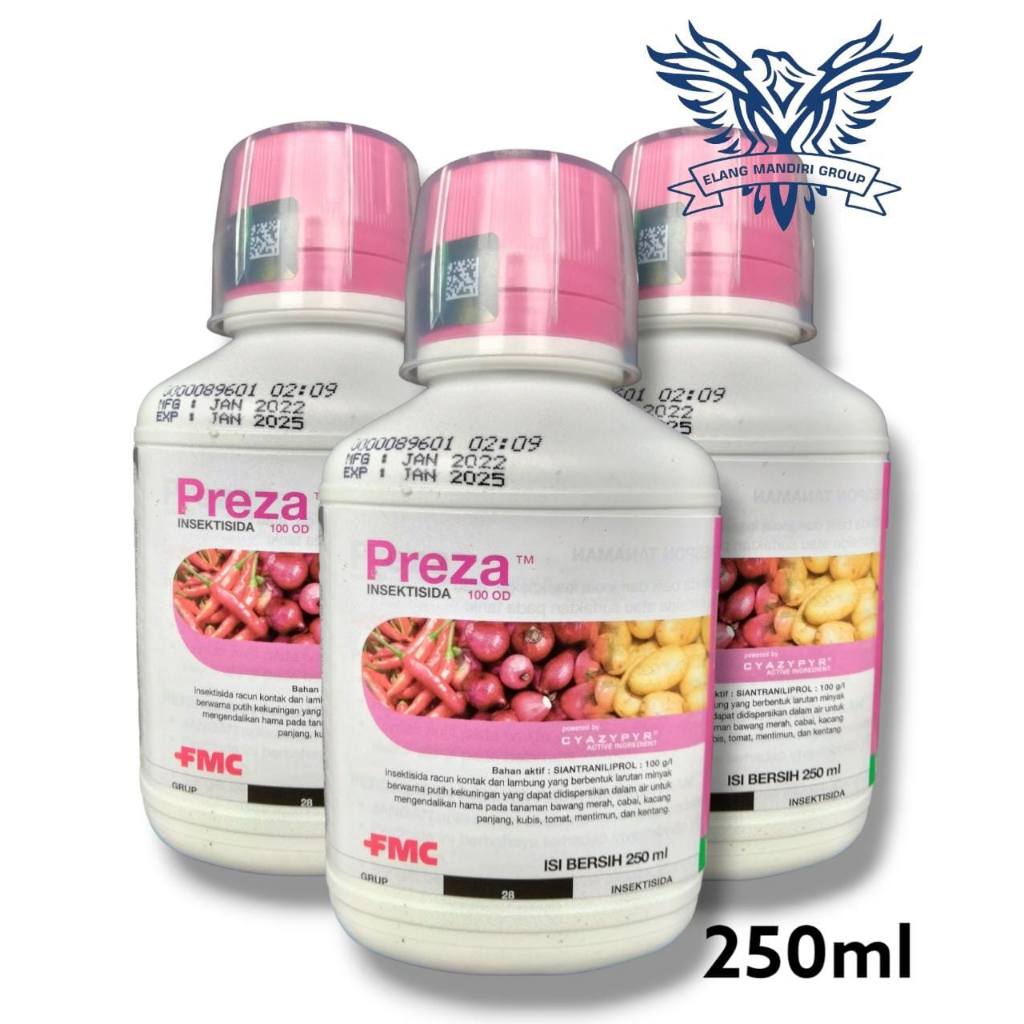 Jual Preza 100 OD 250 ml Insektisida Siantraniliprol Mengendalikan Hama ...