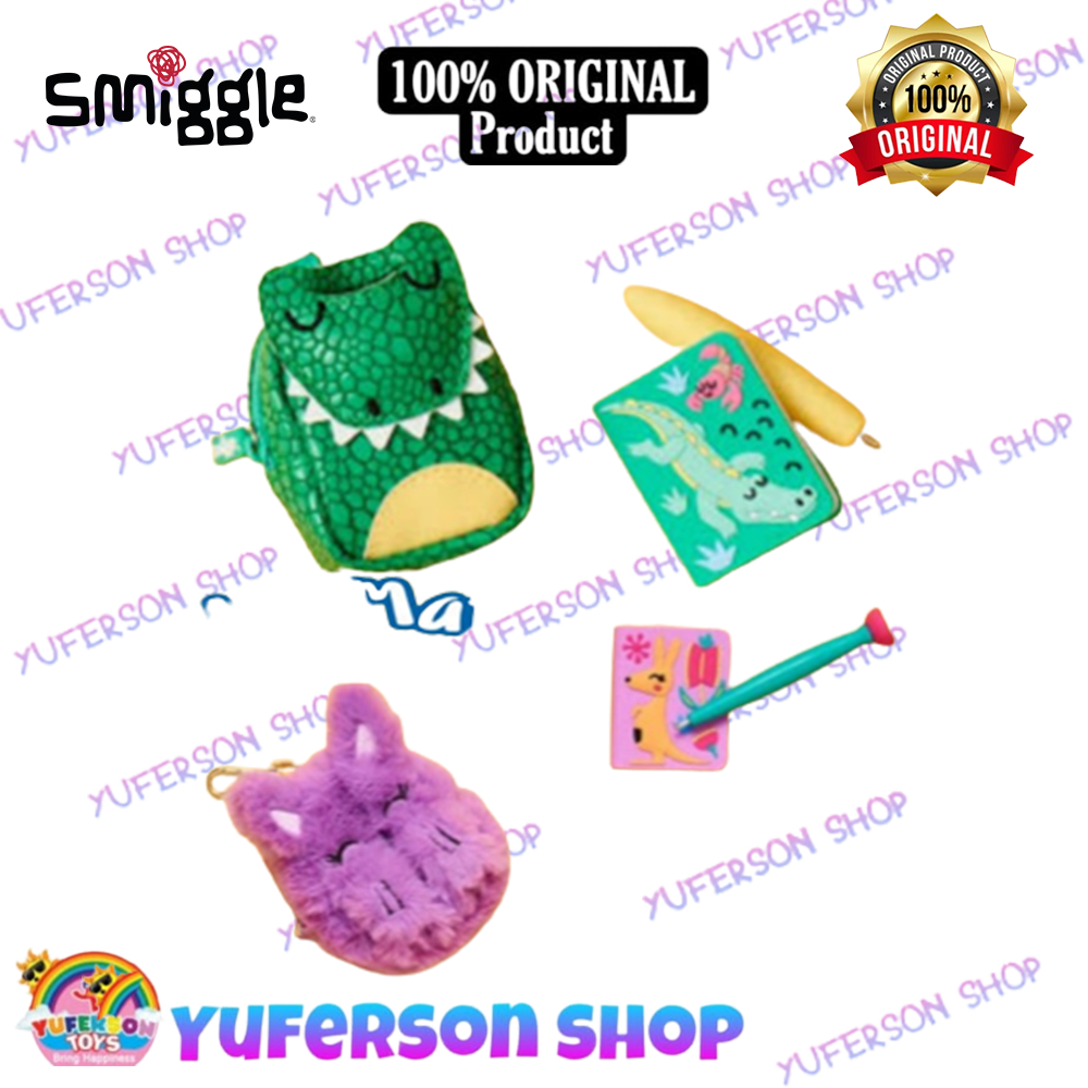 Jual Smiggle Lil Mates/Smiggle tempat coin dan buku catatan kecil ...