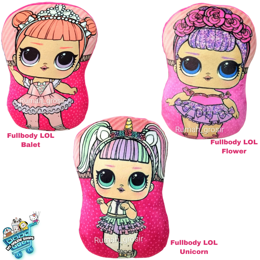 Jual Bantal Boneka LOL Lucu Full Body | Shopee Indonesia