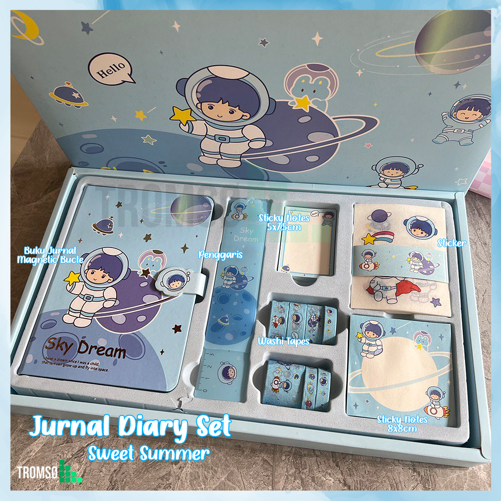 Jual Tromso 5in1 Diary Set / Gift Set / Buku Harian untuk anak ...