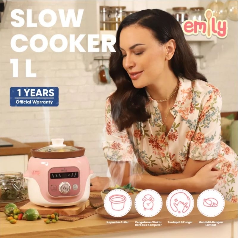 Jual Emily Slow Cooker 1L (ESC-34003) | Shopee Indonesia