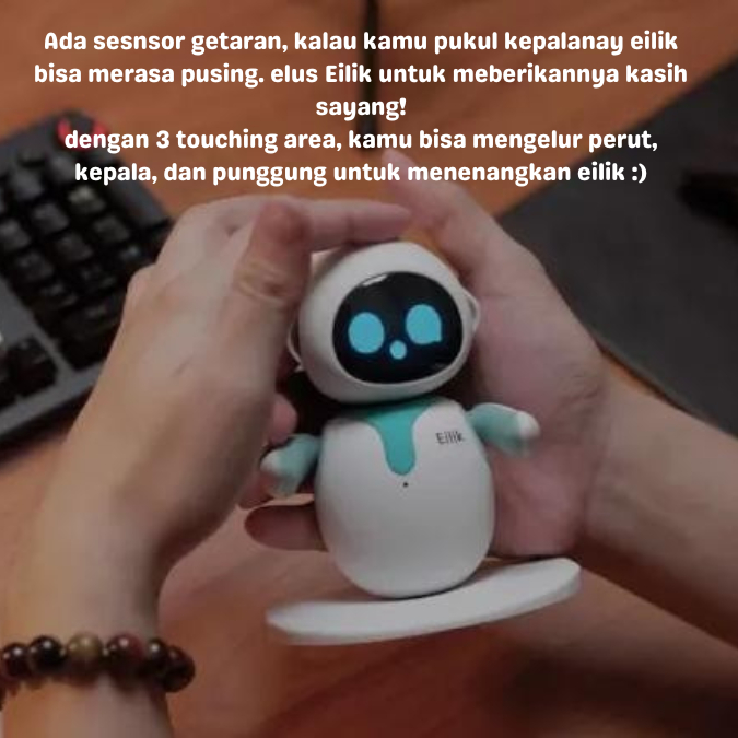 Jual Eilik Robot / AI Robot / Robot Interaktif / Robot Lucu / Emotional Robot / Robot Pintar ...