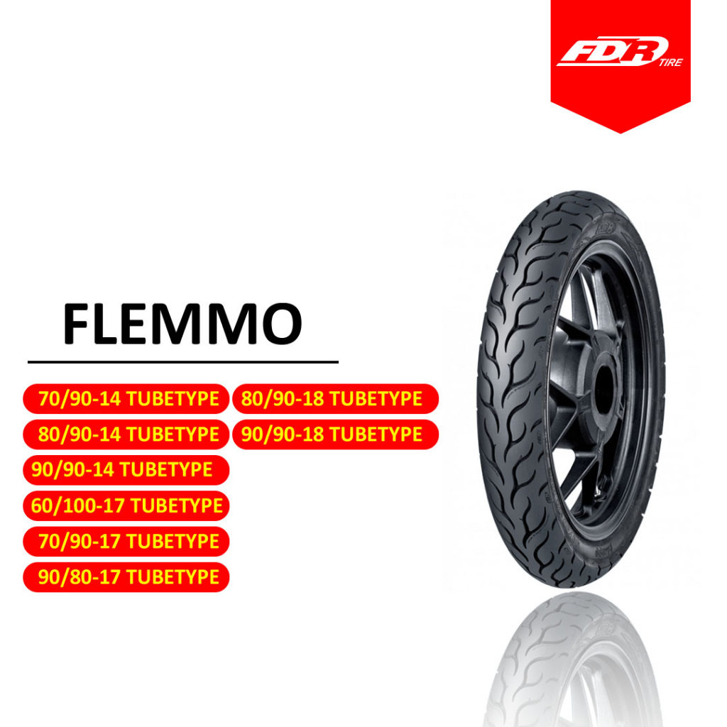 Jual FDR Nontubeless FLEMMO TT - Ban Motor Sport Bebek dan Scooter ...