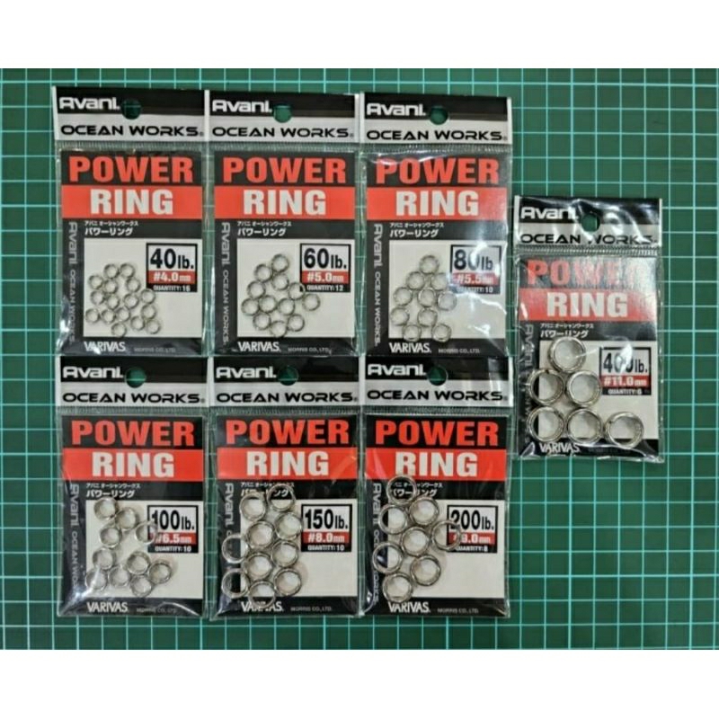 Jual SPLIT RING VARIVAS AVANI POWER RING - 40LB/60LB/80LB/100LB/150LB ...