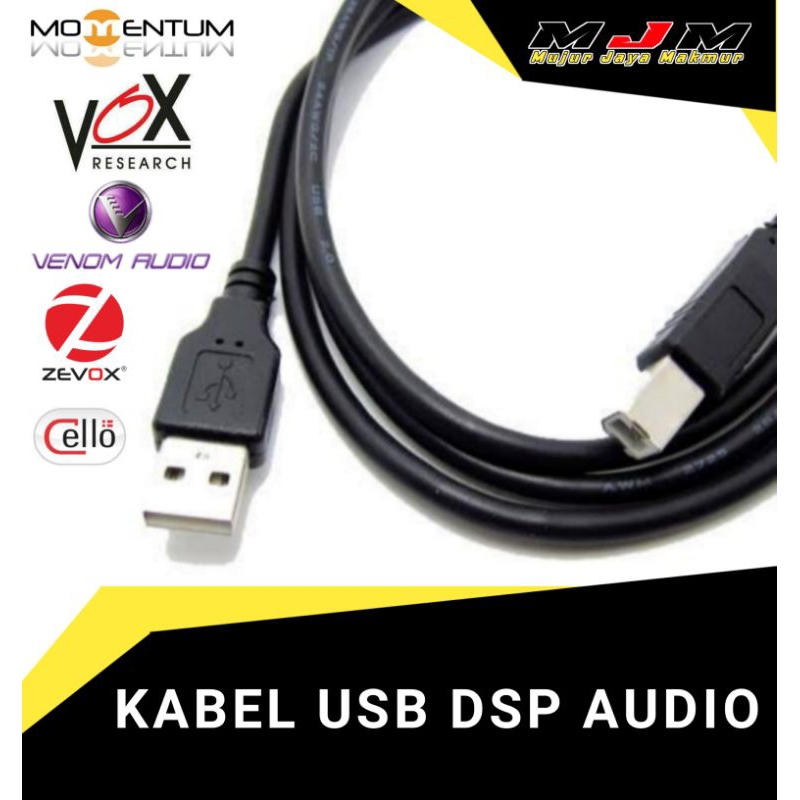 Jual KABEL USB DSP prosesor momentum / venom / zevox / Vox / Cello | Shopee Indonesia