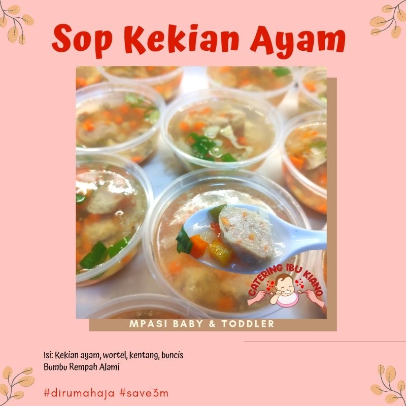 Jual Sop Kekian Catering MPASI Baby Frozen | Shopee Indonesia