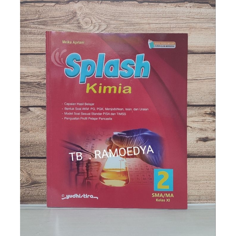 Jual Buku Splash Kimia SMA/MA kelas XI Kurikulum Merdeka Yudhistira | Shopee Indonesia