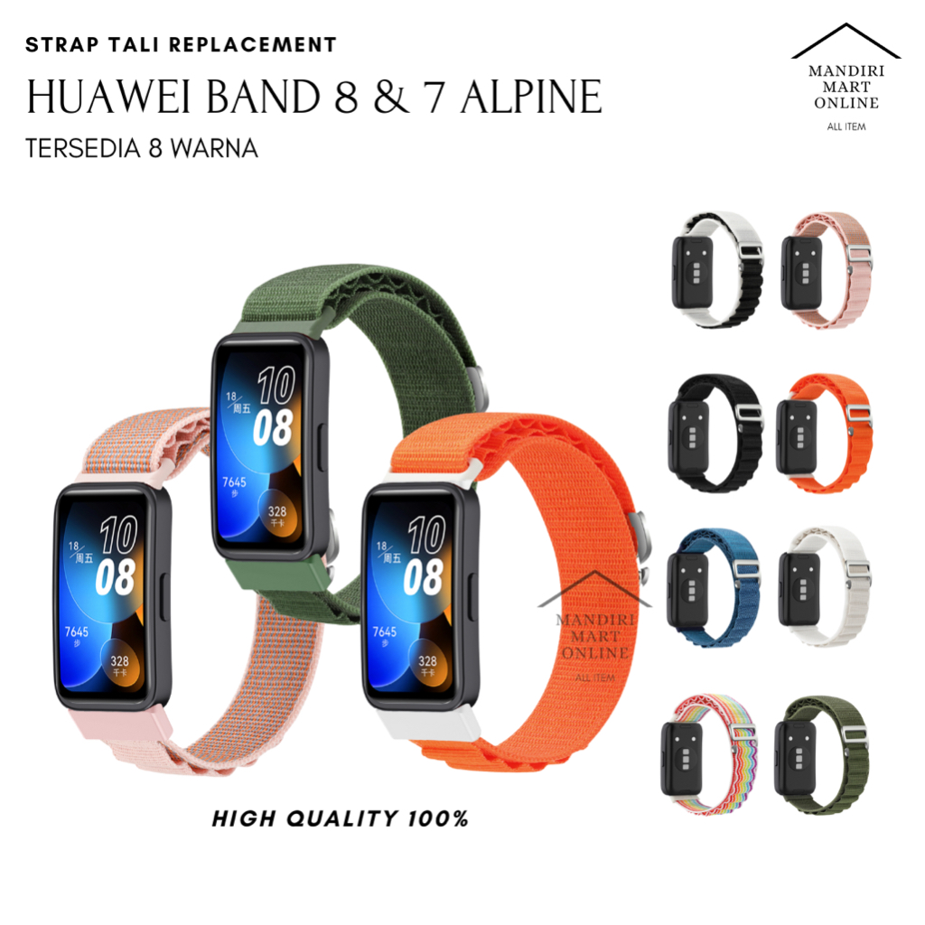 Jual Strap Huawei Band 8 7 Alpine Loop Tali Pengganti Huawei Band 7 8 Bahan Nilon Loop | Shopee ...
