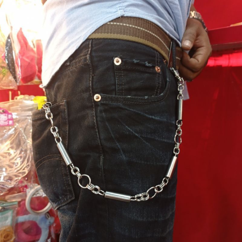 Jual RANTAI DOMPET PRIA STAIeNLESS STEEL ANTI KARAT | Shopee Indonesia