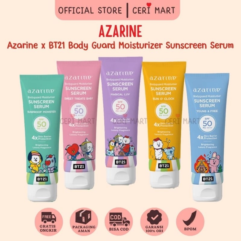 Jual AZARINE SUNCREEN SERUM SPF 50 PA +++ 100 ML /SUNCREEN AZARINE ...