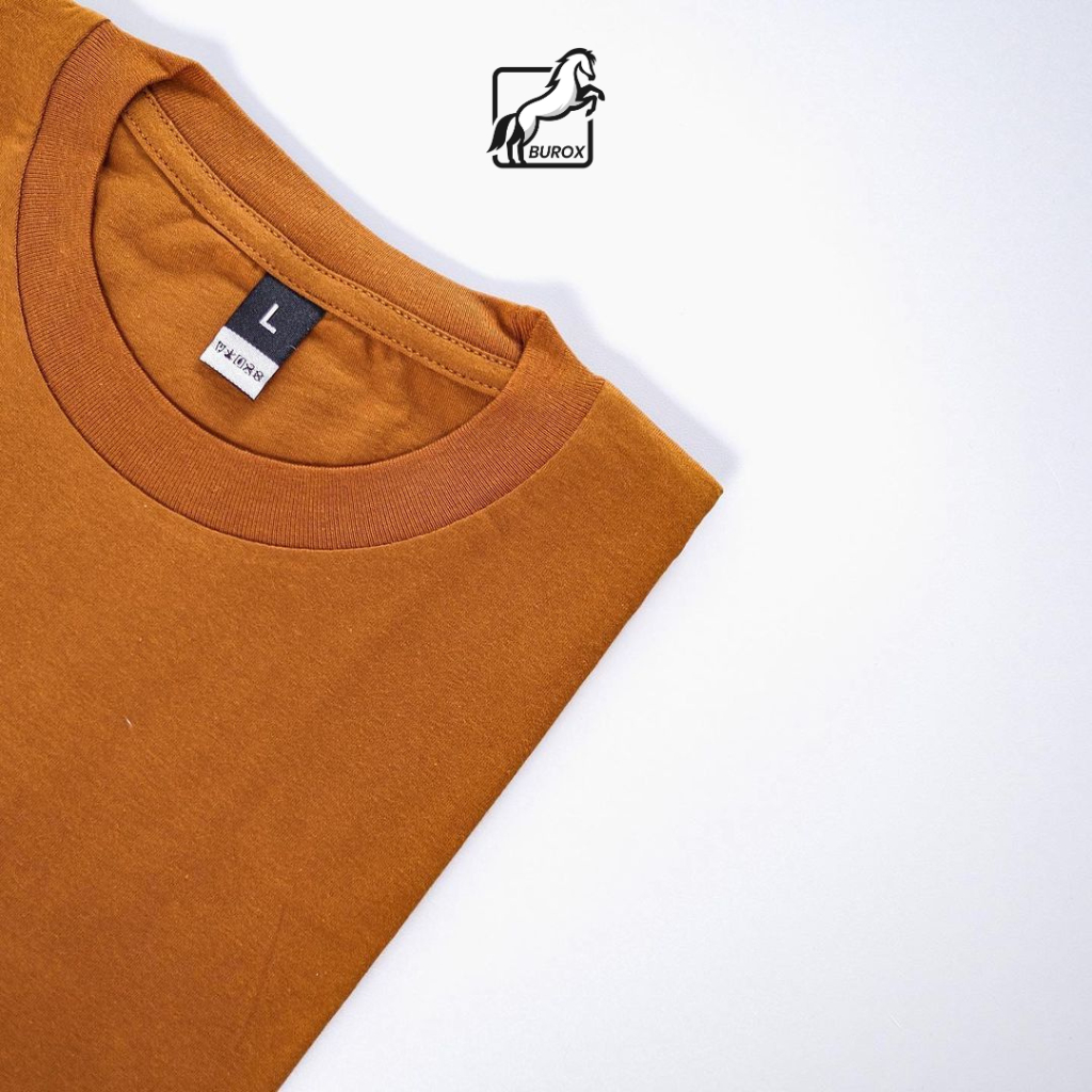 Jual Dark Almond Burox Plain Shirt (Original) | Shopee Indonesia