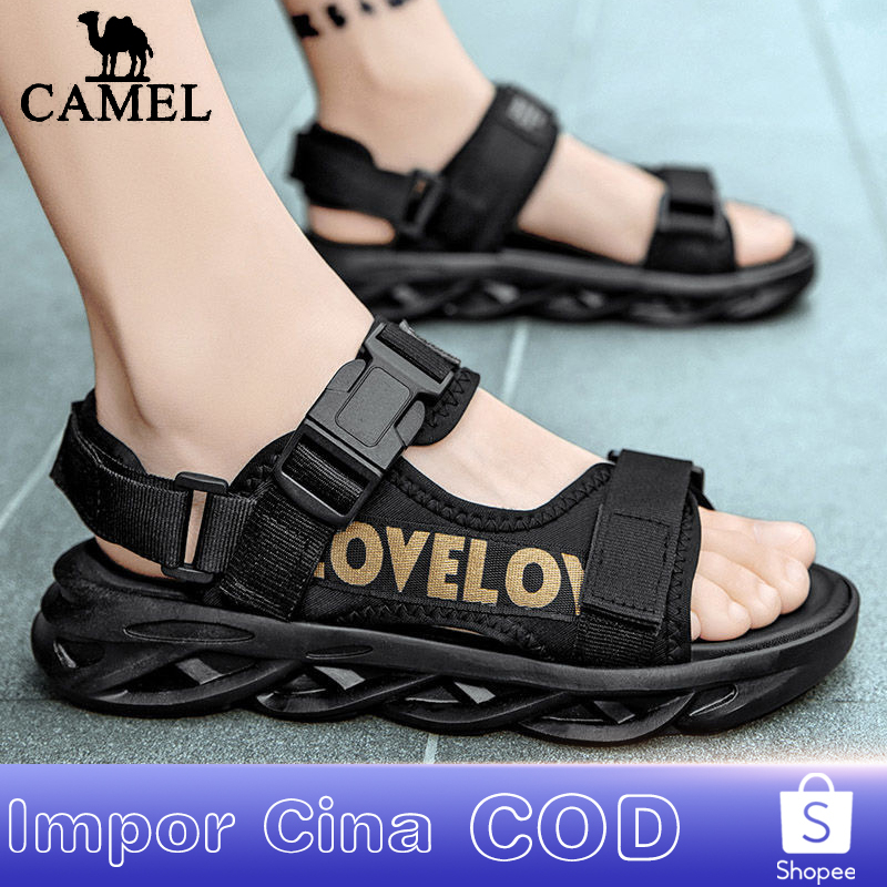 Jual CAMEL-Ssndal Pria /Sendal pria keren 2023 viral/Sandal/ Sandal Sol ...