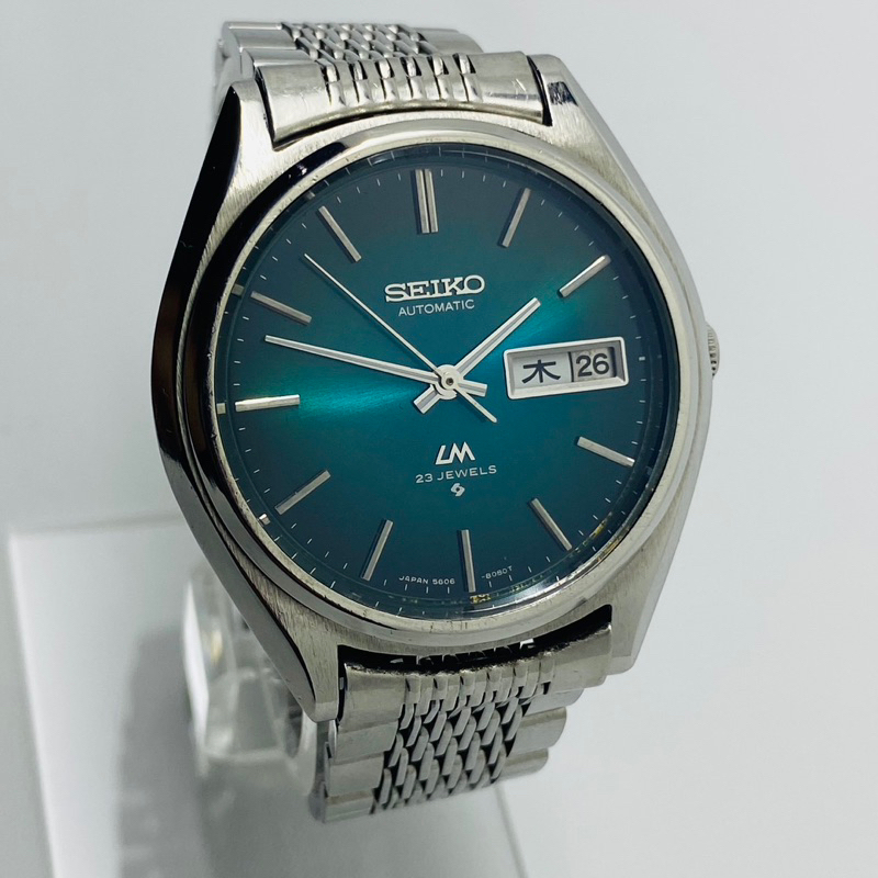 Jual Seiko Lord Matic 5606-8050 Emerald Green Dial | Shopee Indonesia