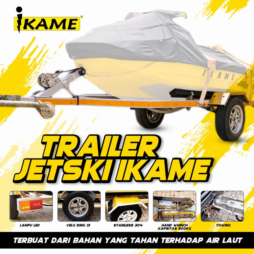 Jual Trolly Jetski / Trolley Jetski IKAME ORIGINAL 100% RESMI / Trailer ...