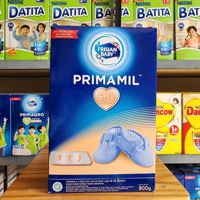 Jual Primamil Tahap 1 Dan 2 0-6 Bulan Dan 6-12 Bulan 750gr | Shopee ...