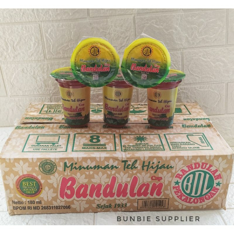 Jual BANDULAN Teh Hijau 160ml / Minuman Teh Hijau BANDULAN / Teh ...