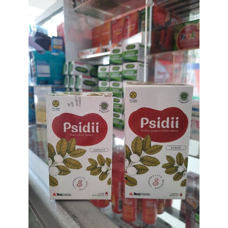 Jual Psidii ekstrak daun jambu biji meningkatkan trombosit darah kapsul ...
