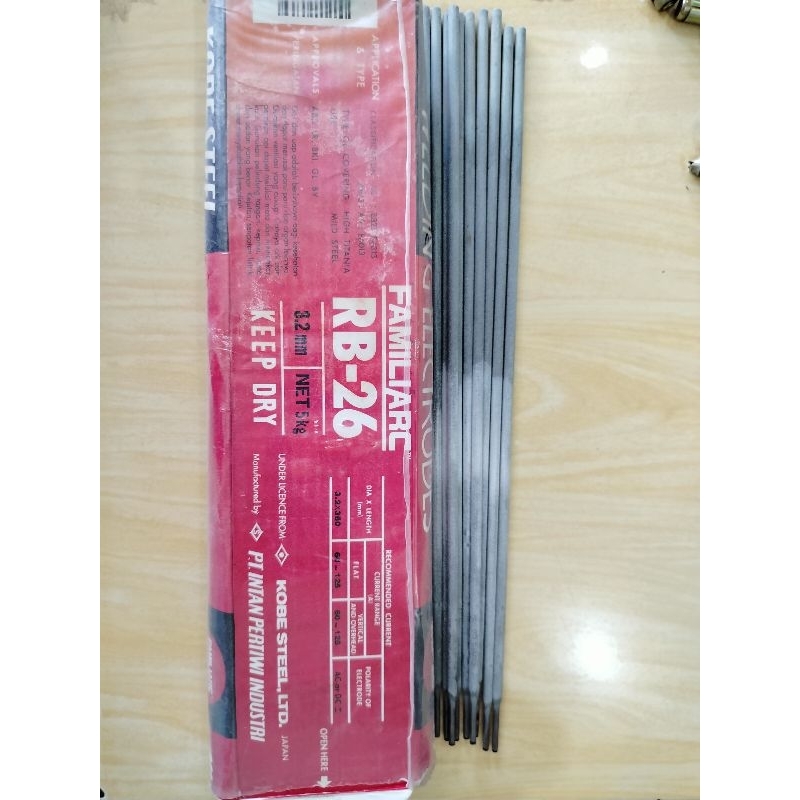 Jual Kawat Las RB 3,2 mm x 350 mm | Shopee Indonesia