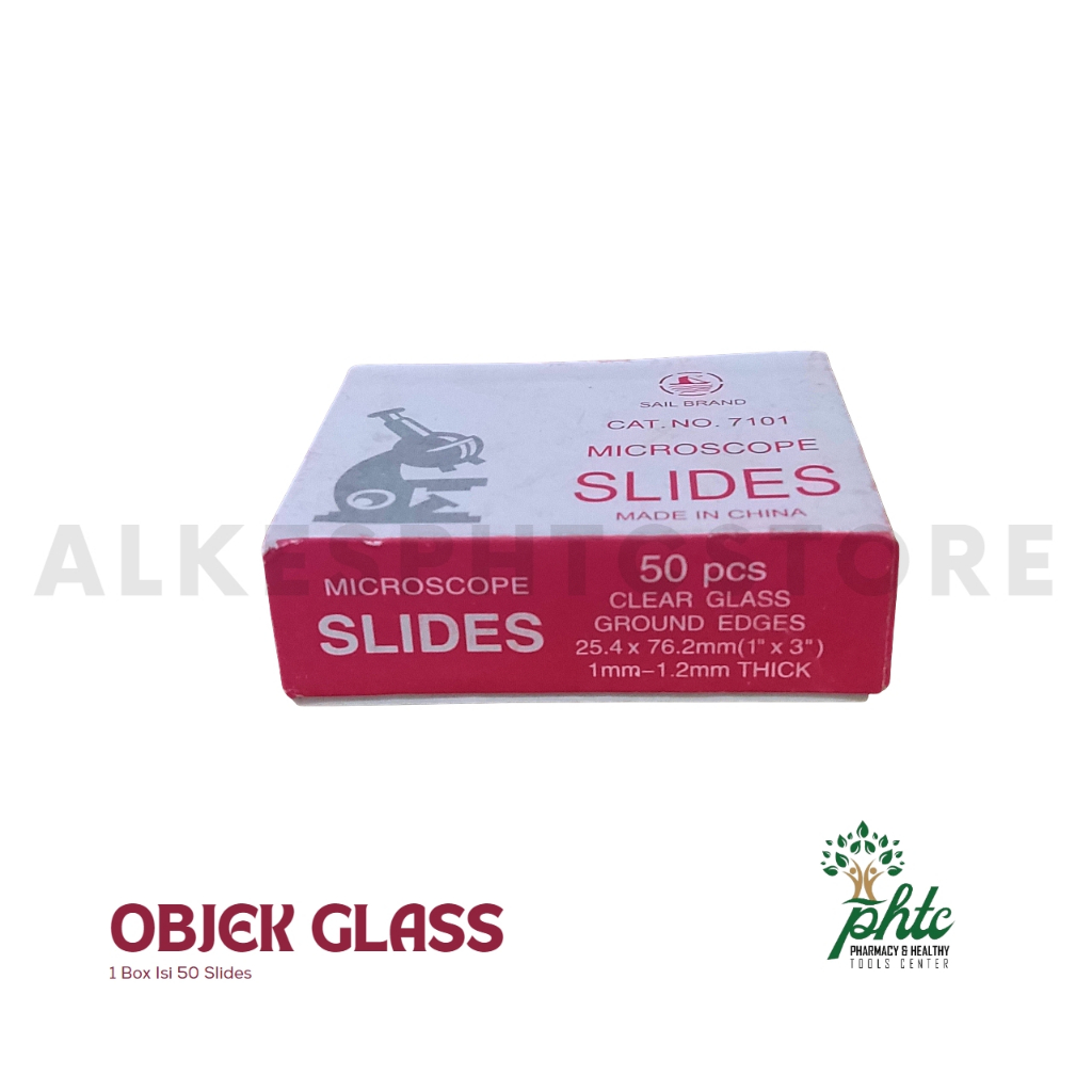 Jual Objek Glass l Microscope Slide Isi 72pcs / Object Glass 72 Slides ...