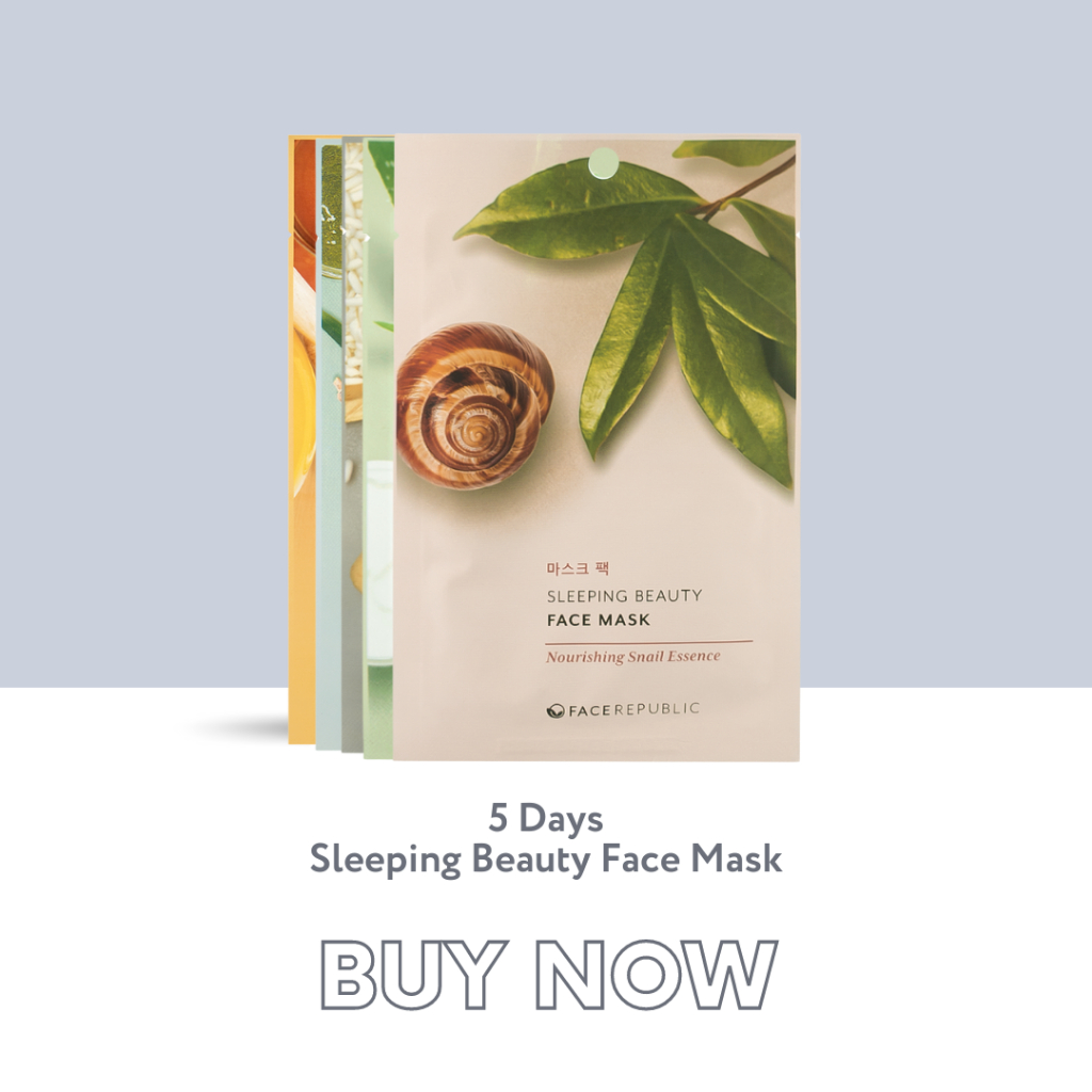 Jual Face Republic Sleeping Beauty Face Mask (5pcs) | Shopee Indonesia