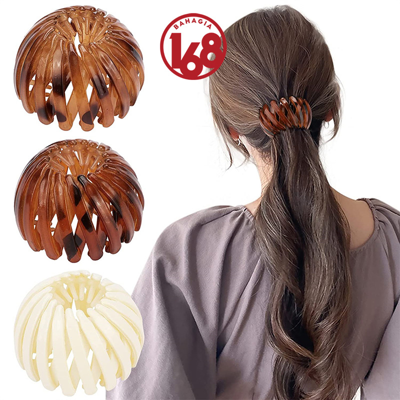 Jual Jepit Rambut Donat Jepit Sarang Burung / Hair Claw Clip / Jepit ...