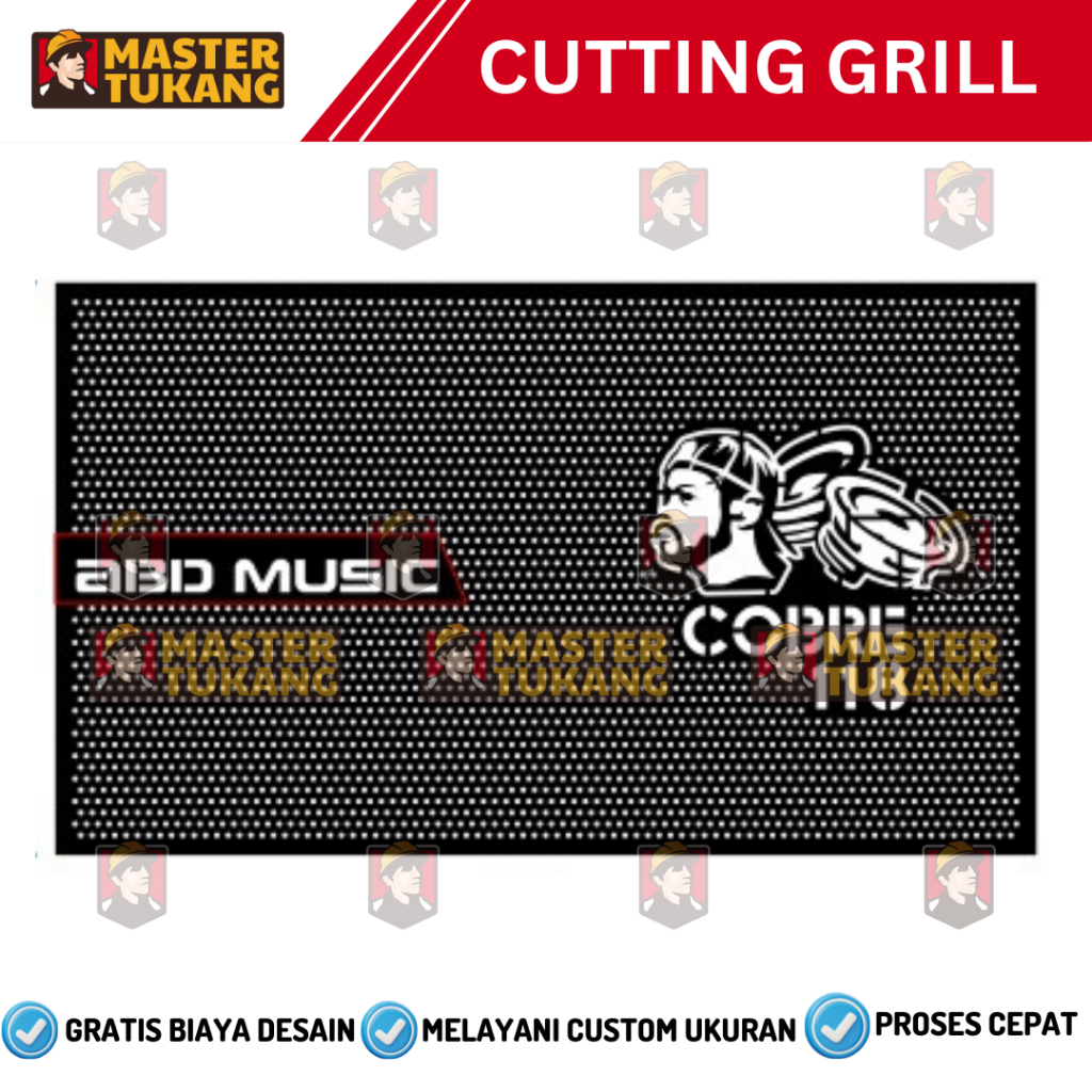 Jual Grill Sound System Custom Ukuran Dan Desain Lembaran | Shopee ...
