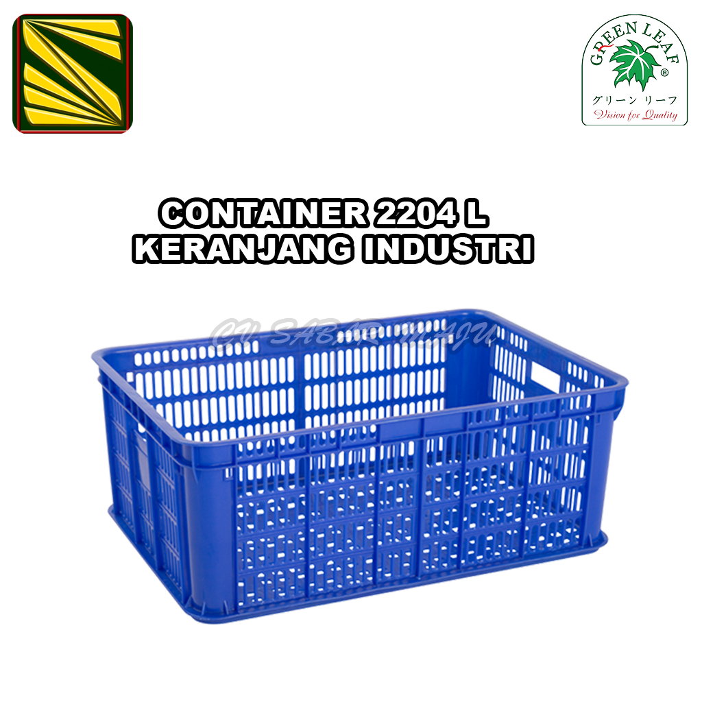 Jual Greenleaf Container 2204 L Keranjang Industri / Box Penyimpanan ...
