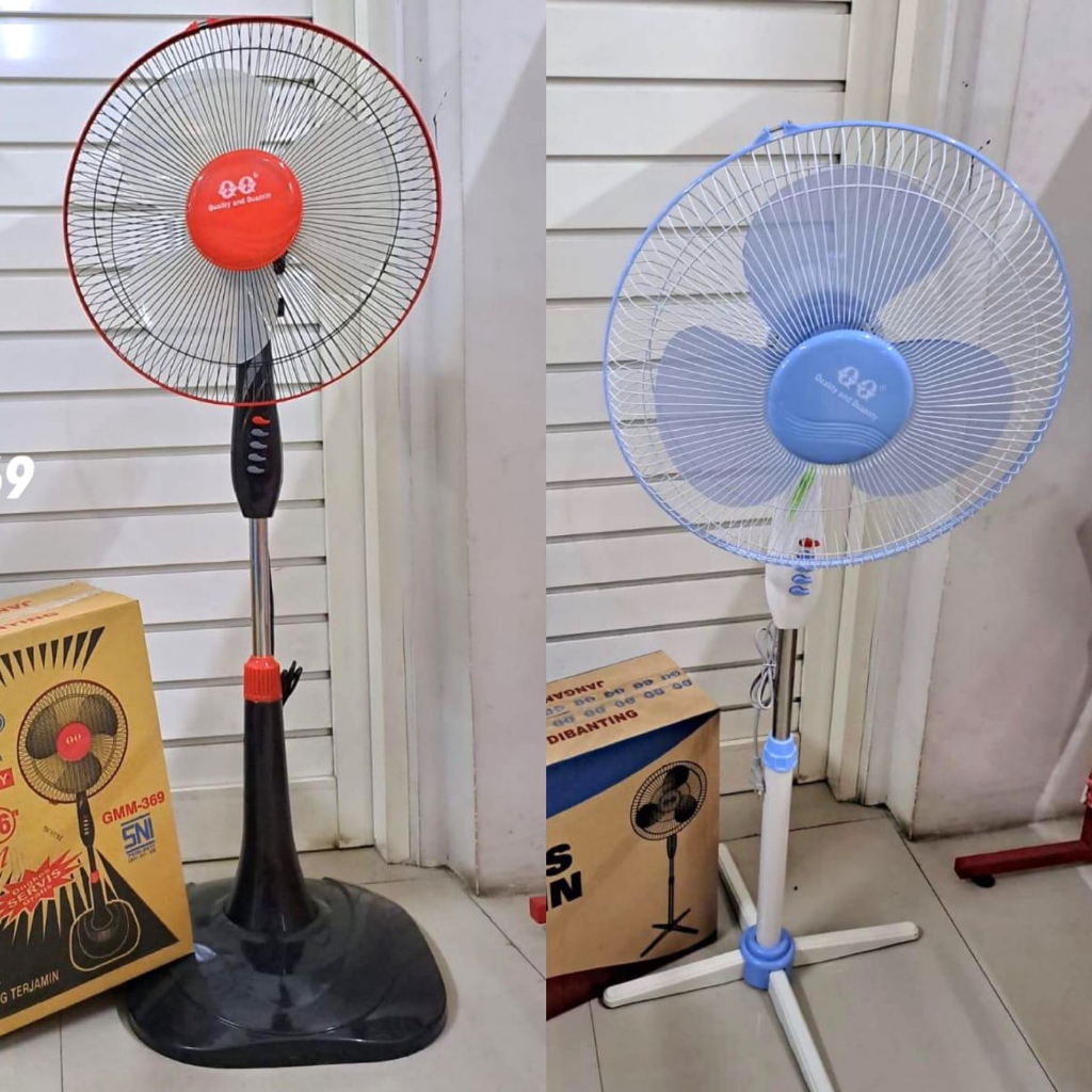 Jual Kipas Angin QQ Standing Fan Kipas Berdiri Dingin Stand Fan kipas ...
