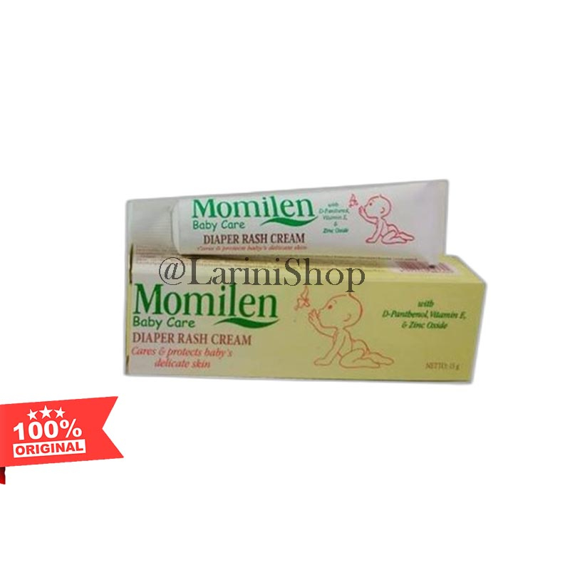 Jual MOMILEN DIAPER RASH CREAM 15 DAN 30 GR - MELINDUNGI DAN MERAWAT ...