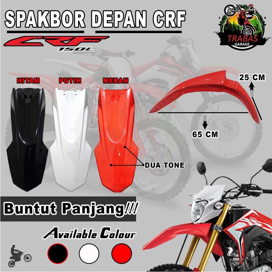 Jual SPAKBOR DEPAN CRF 150 250 SPAKBOARD MOTOR CROSS TRAIL CRF | Shopee Indonesia