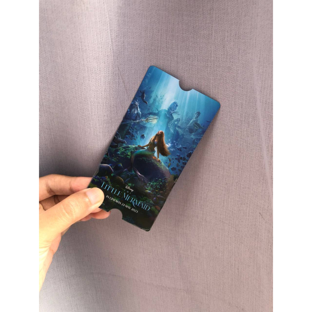 Jual Collectible Ticket The Little Mermaid CT CGV Original | Shopee ...