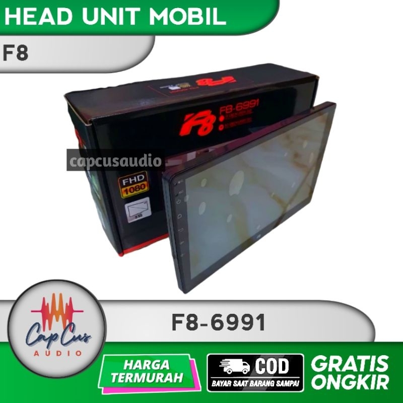 Jual HEAD UNIT MOBIL ANDROID 9 INCH F8-6991 / HEAD UNIT MOBIL F8-6991 ...