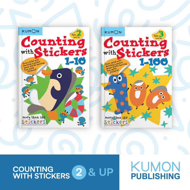 Jual KUMON - Counting with Stickers (2 and up) | Shopee Indonesia