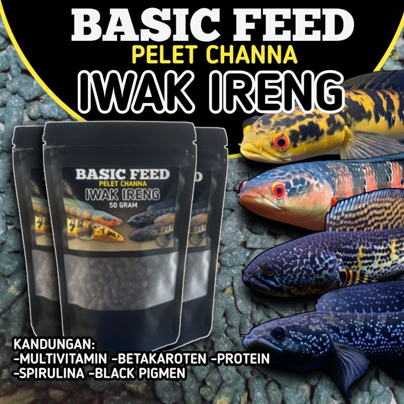 Jual Pelet tenggelam iwak ireng pakan channa progresif bar dan warna ...