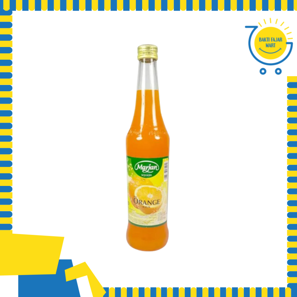 Jual PROMO MARJAN SIRUP ORANGE SQUASH 450 ML 1 DUS / 1 KARTON (INSTANT ...