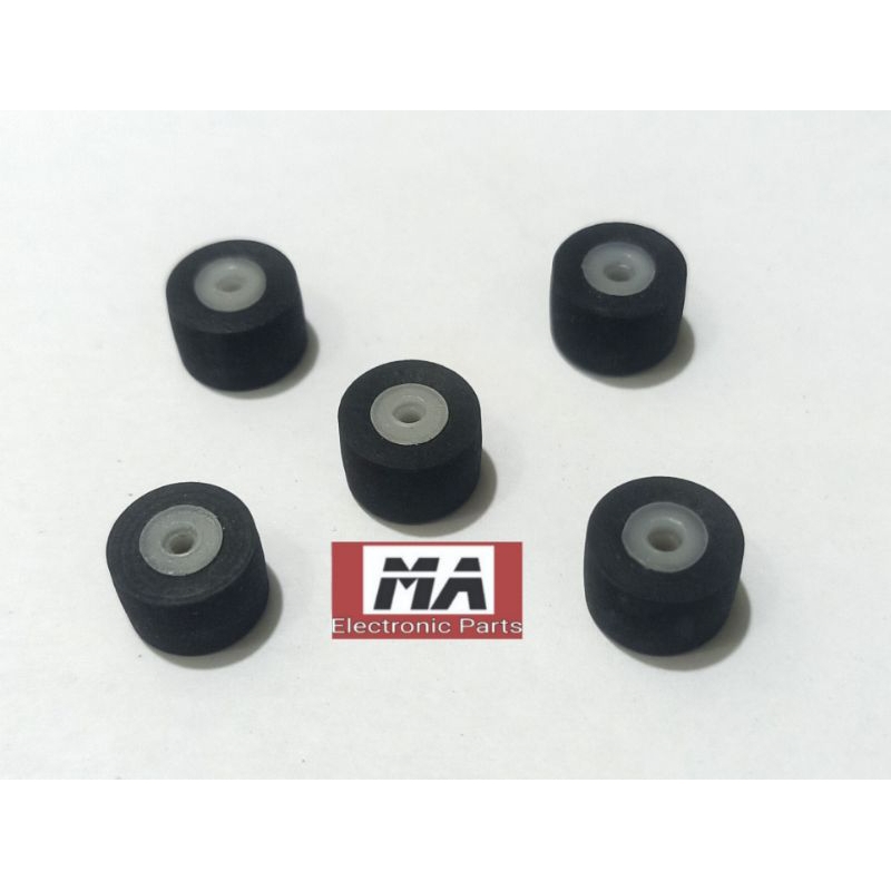 Jual Roda karet Kaset / Roller kaset tape recorder 10mm (10pcs ...