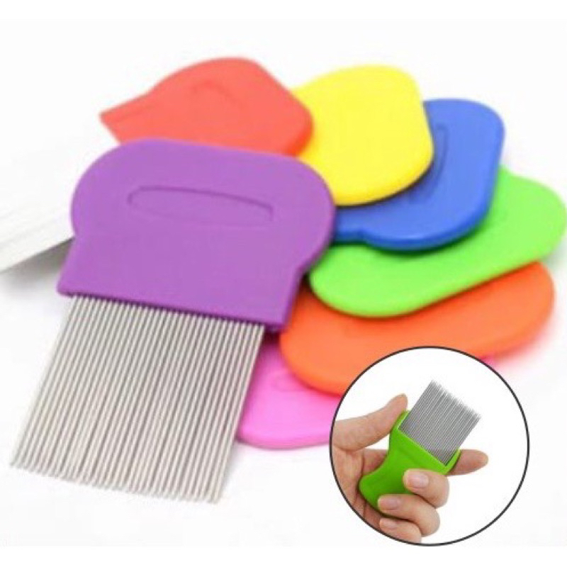 Jual Sisir Serit Kutu Pendek / Sisir Pembasmi Ketombe Kutu & Telurnya ...