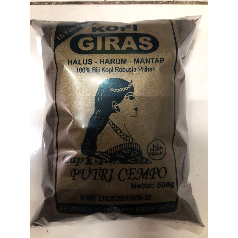 Jual Kopi giras ISTIMEWA cap Putri Cempo 500 g | Shopee Indonesia