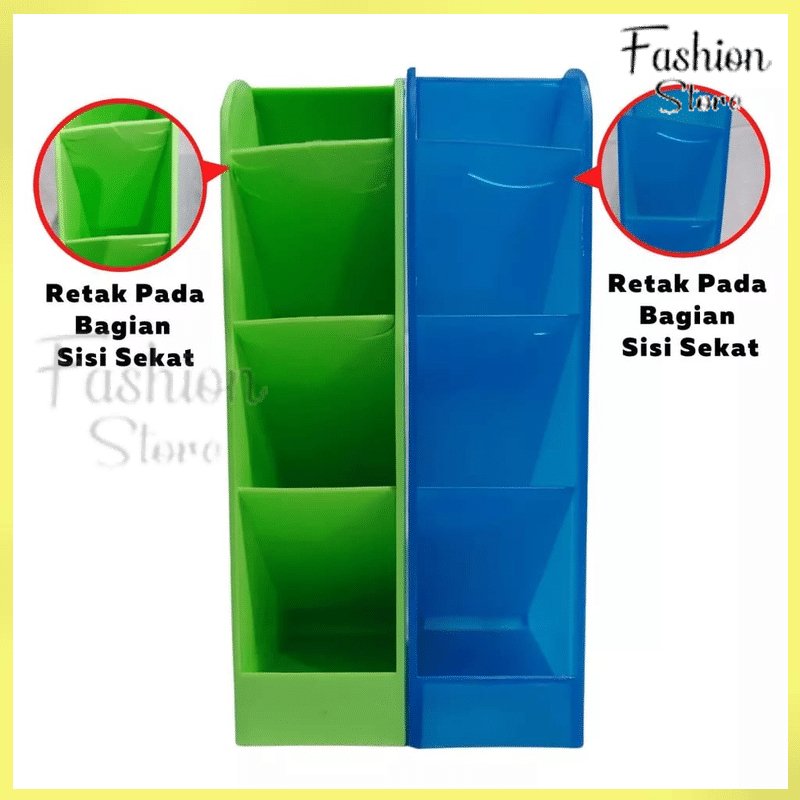 Jual FS GROSIR Holder pen rak pulpen pensil/lipstik 4 tingkat ...