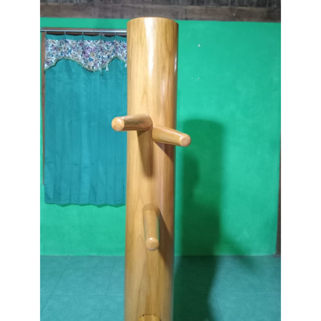 Jual OPSI CARGO! Wooden Dummy Kayu Jati Muk Yan Jong Boneka Kayu ...