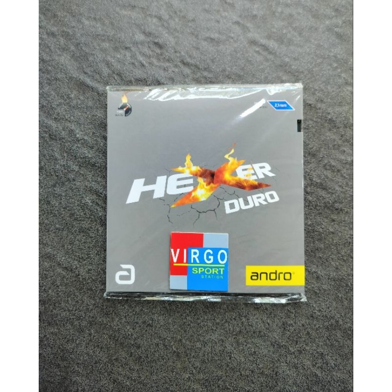 Jual Andro Hexer Duro karet rubber bet pingpong 100%ORIGINAL ...