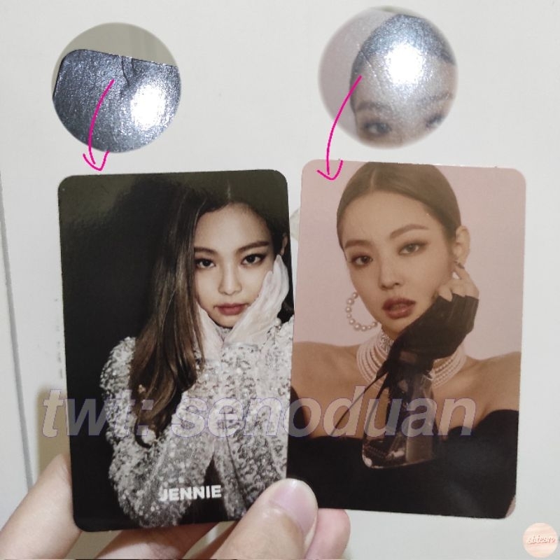 Jual Photocard jennie blackpink official first mini album square up pc ...